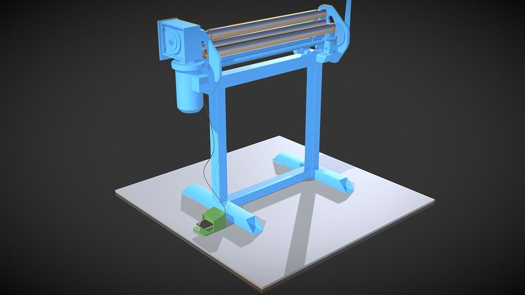 Press - 3D model by h369 [b999093] - Sketchfab