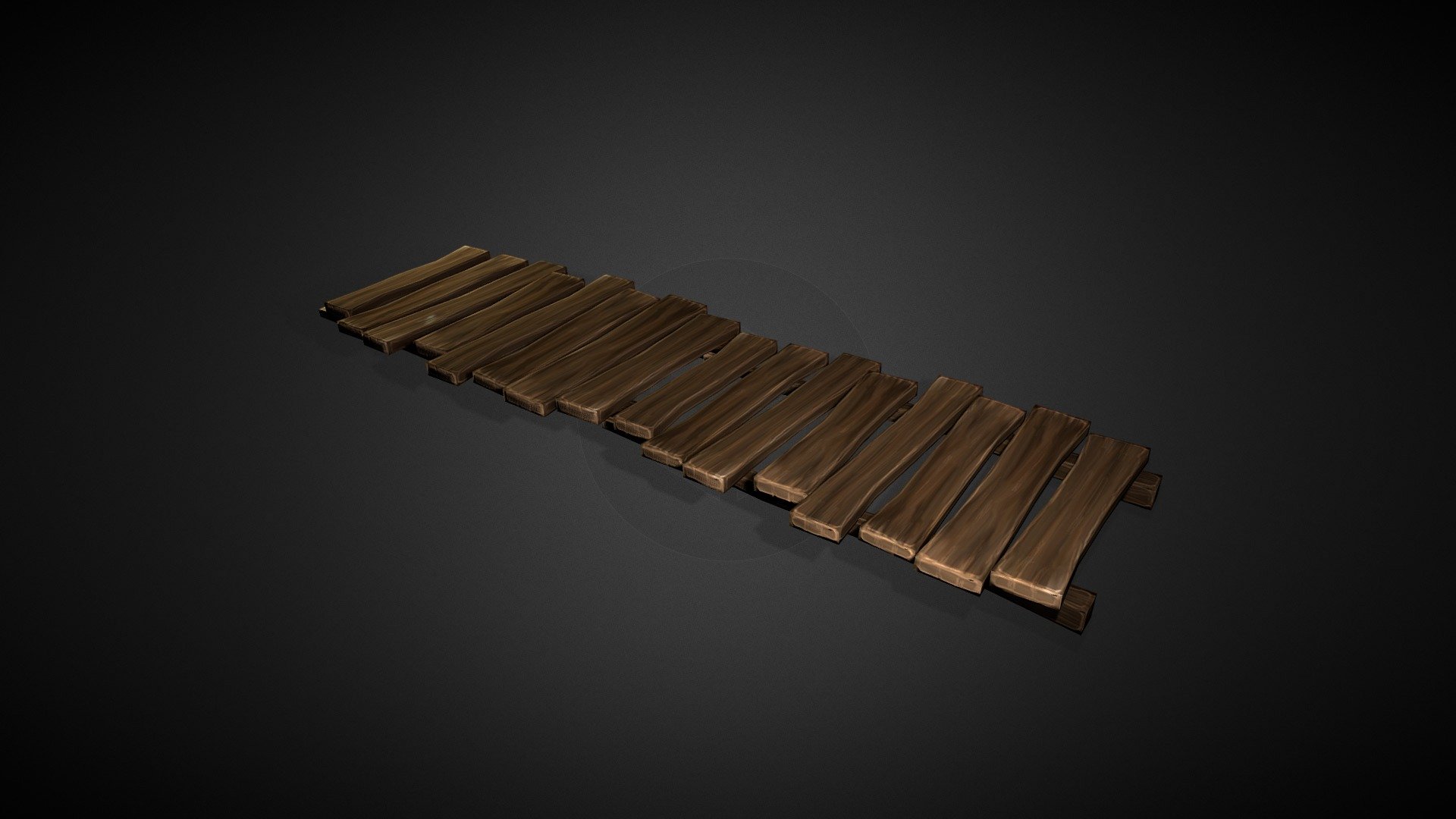 Lowpoly Stylized Bridge - 3D model by Hentoony (@Paolofix21) [b99ab20 ...