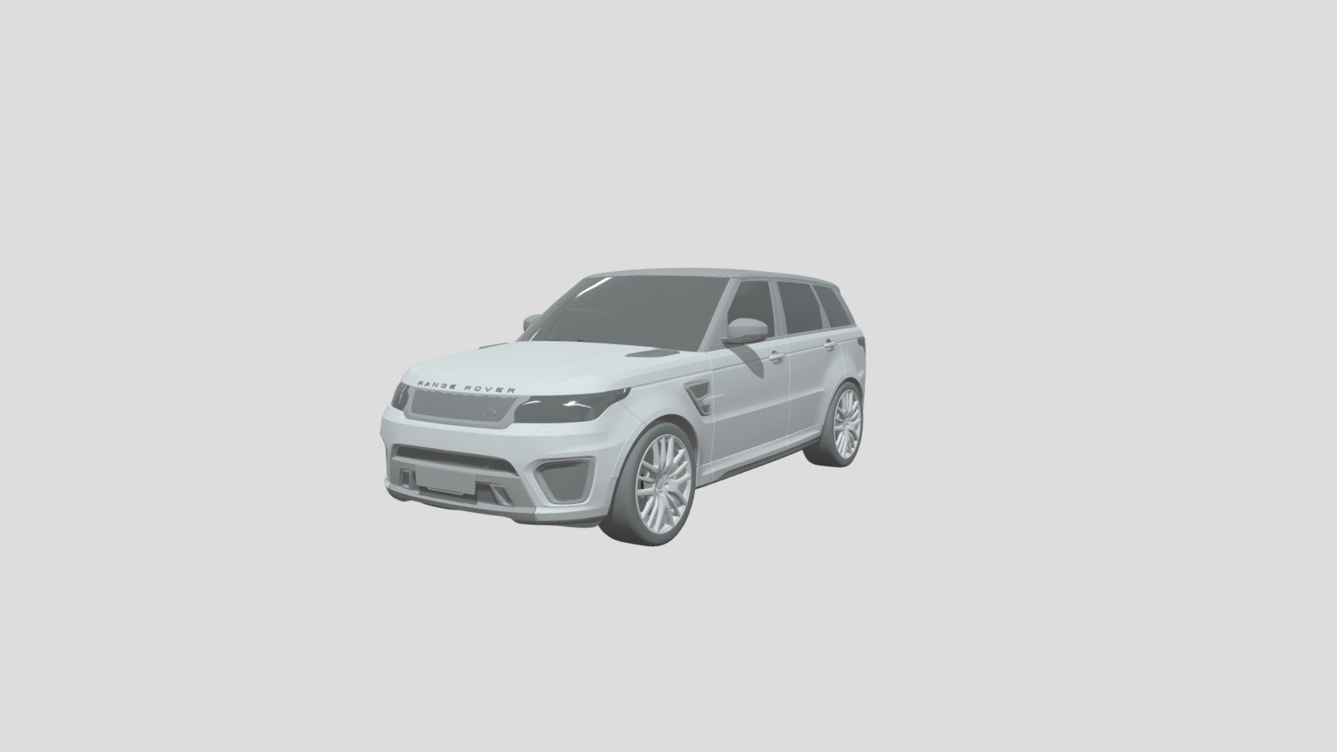 Range Rover Svr - Download Free 3D model by Gouloum [b99bac9] - Sketchfab
