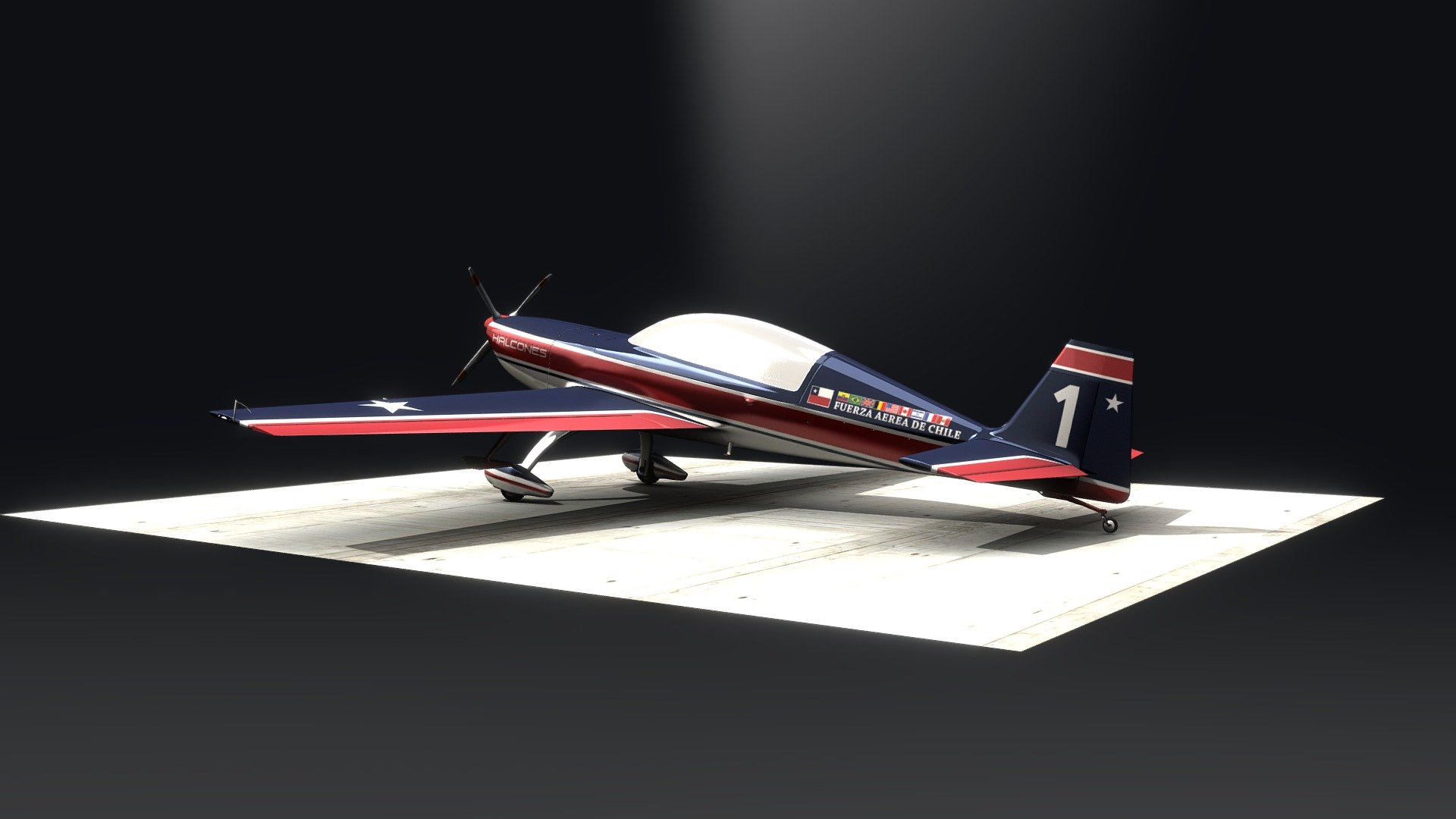 Extra 300L Halcones 2 - 3D model by valde [b99c067] - Sketchfab