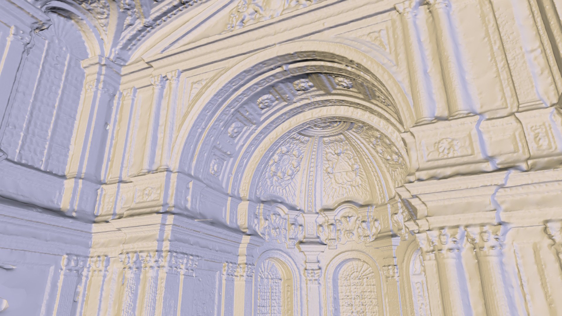 St Mary le Strand - Download Free 3D model by King's Digital Lab ...
