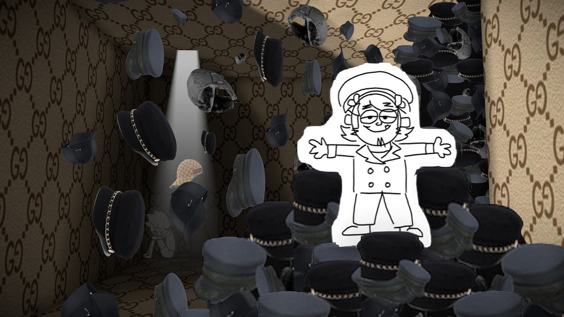 De Pettenman Interview (The Capman) - Download Free 3D model by Showie ...