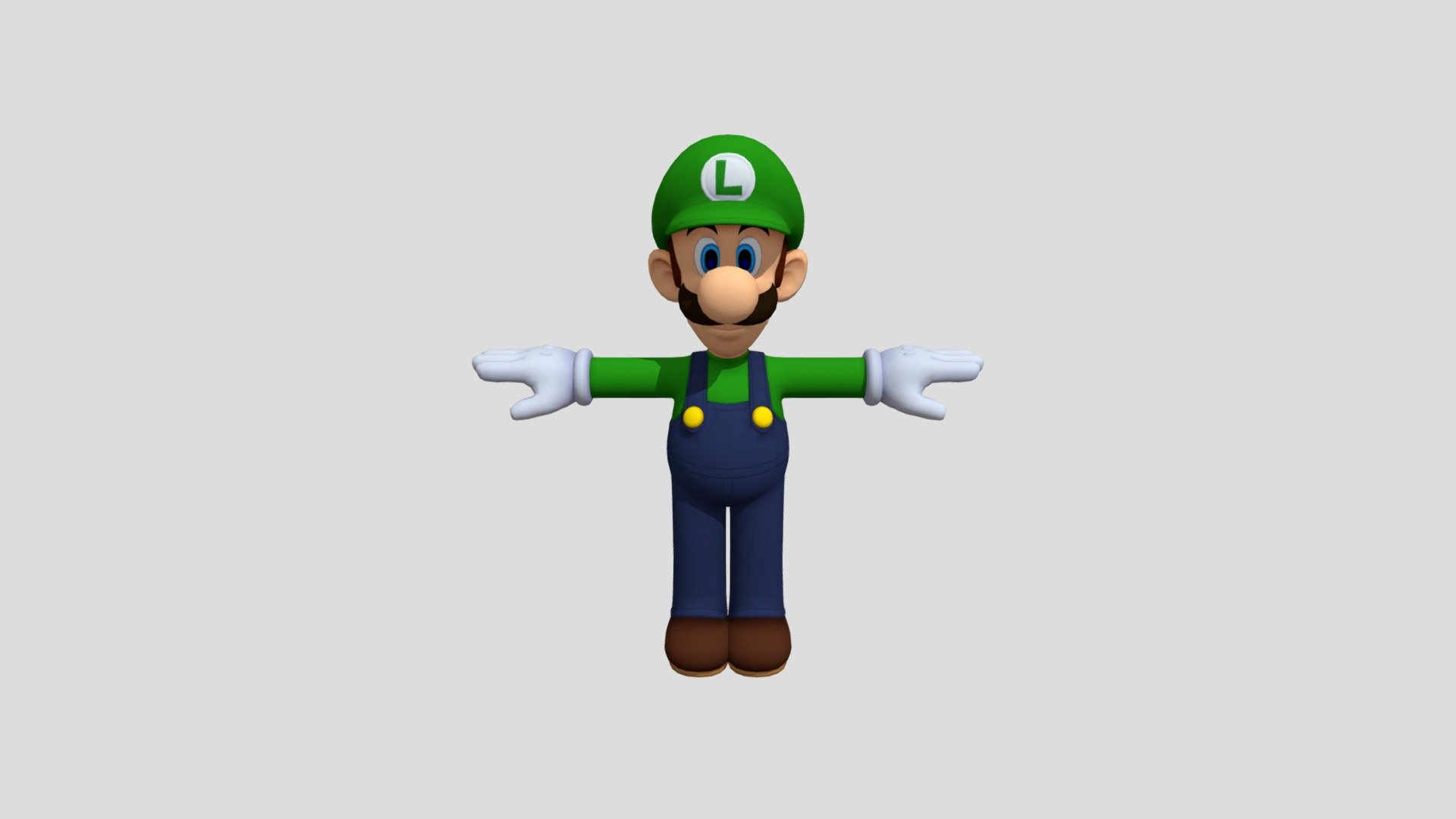 Luigi - 3D model by danigamer495channel [b99c101] - Sketchfab