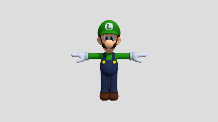 Luigismansion 3D models - Sketchfab