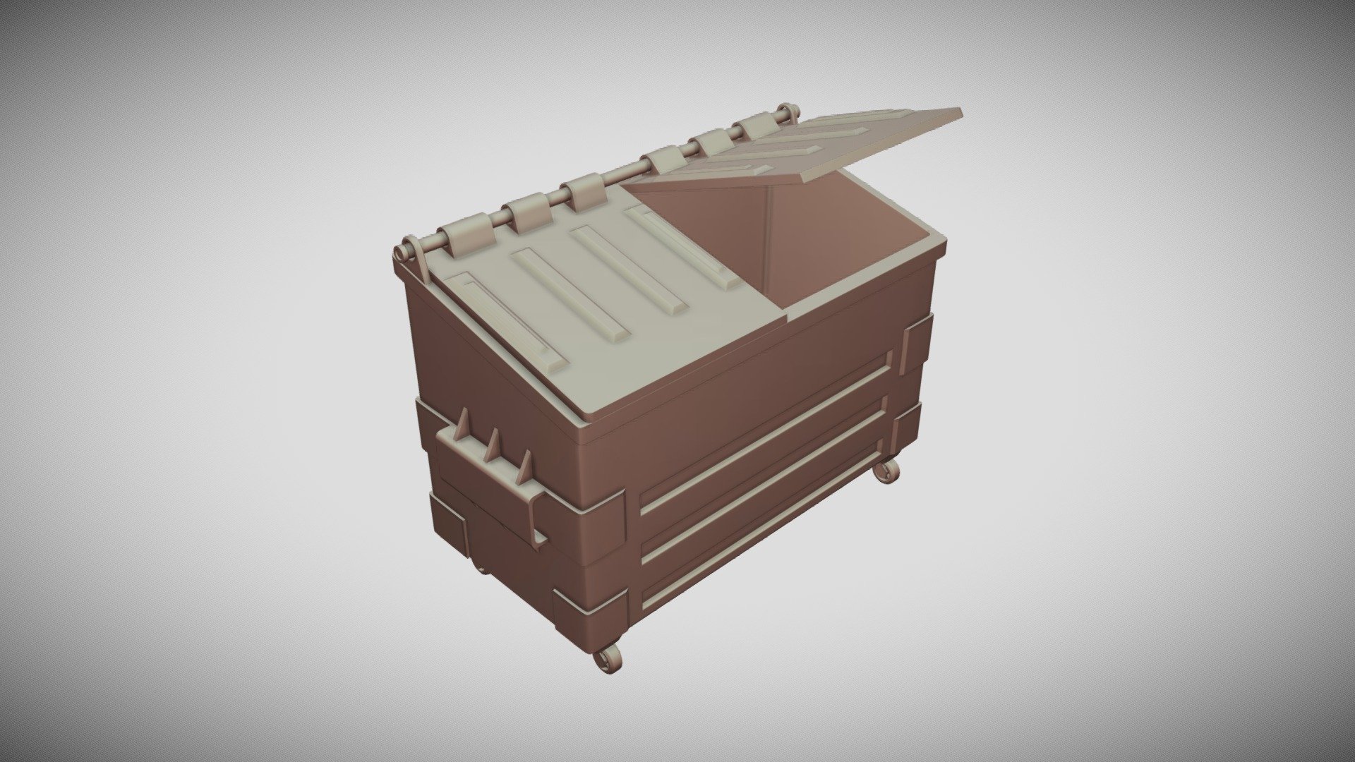 STREET DUMPSTER - 3D model by SIVTA_VLADYSLAV (@vladyslav-sivta ...