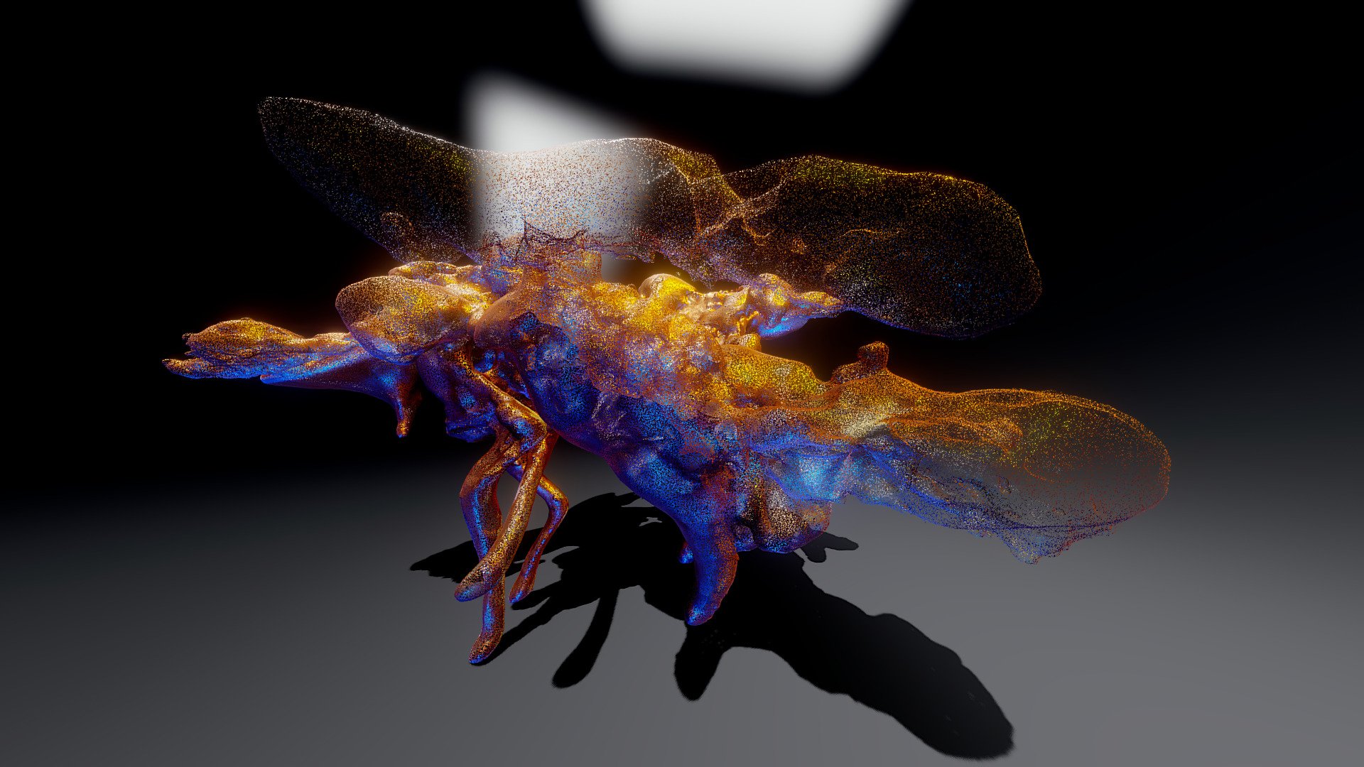 Meta animal node I - AI spun point cloud - Download Free 3D model by ...