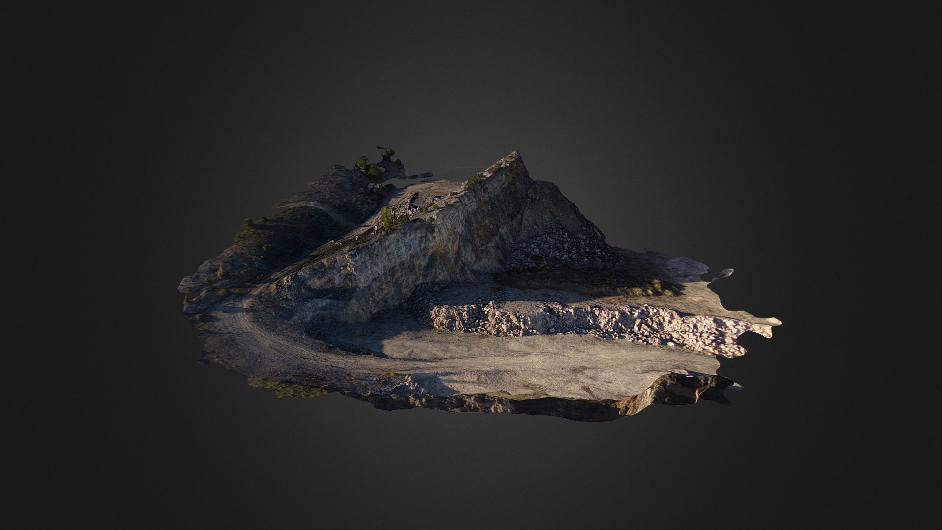 Cantera. Malla simplificada. - 3D model by teicnova [b99d578] - Sketchfab