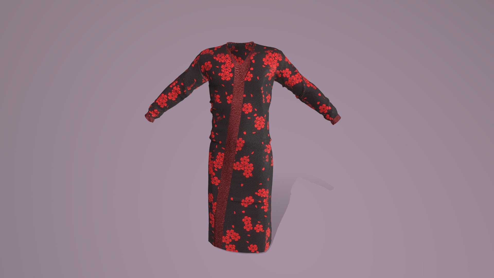 Kimono ~ Closed - Male - Buy Royalty Free 3D model by michaelstlouis1 ...