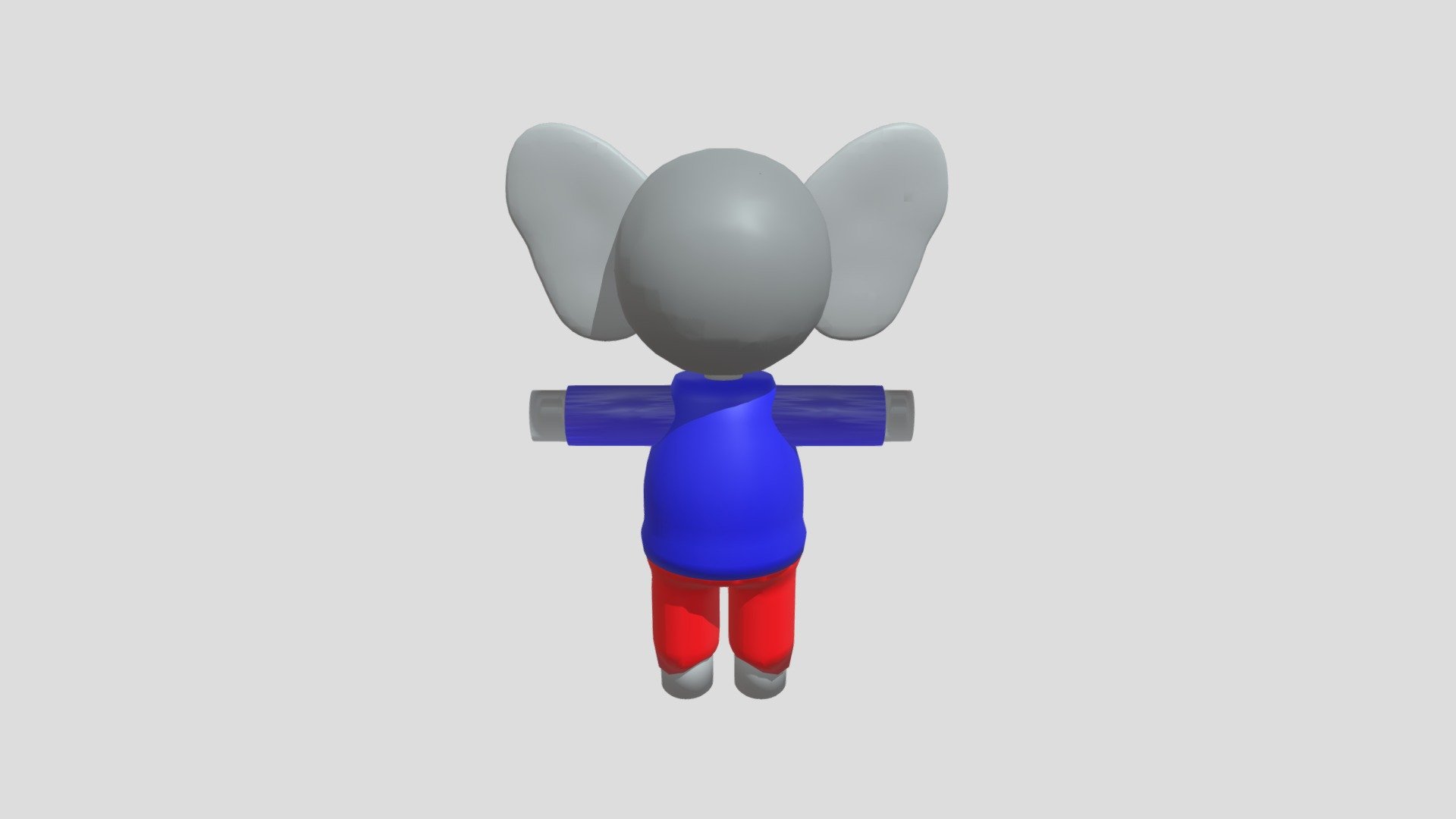 Badou the Elephant - Download Free 3D model by crocoman2019 [b9a0950 ...