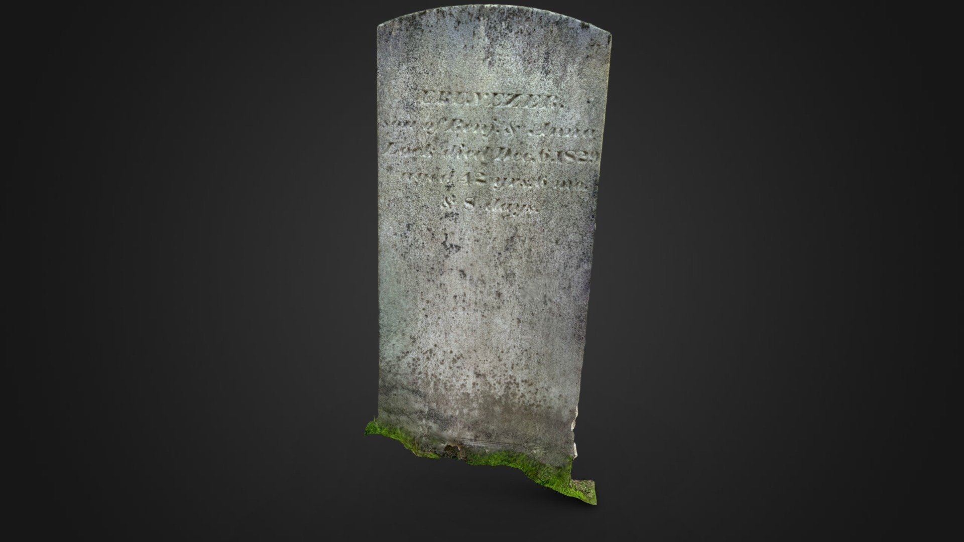 Ebenezer Locke - 3D model by CVM (@CaptureVisualMarketing) [b9a27a9 ...