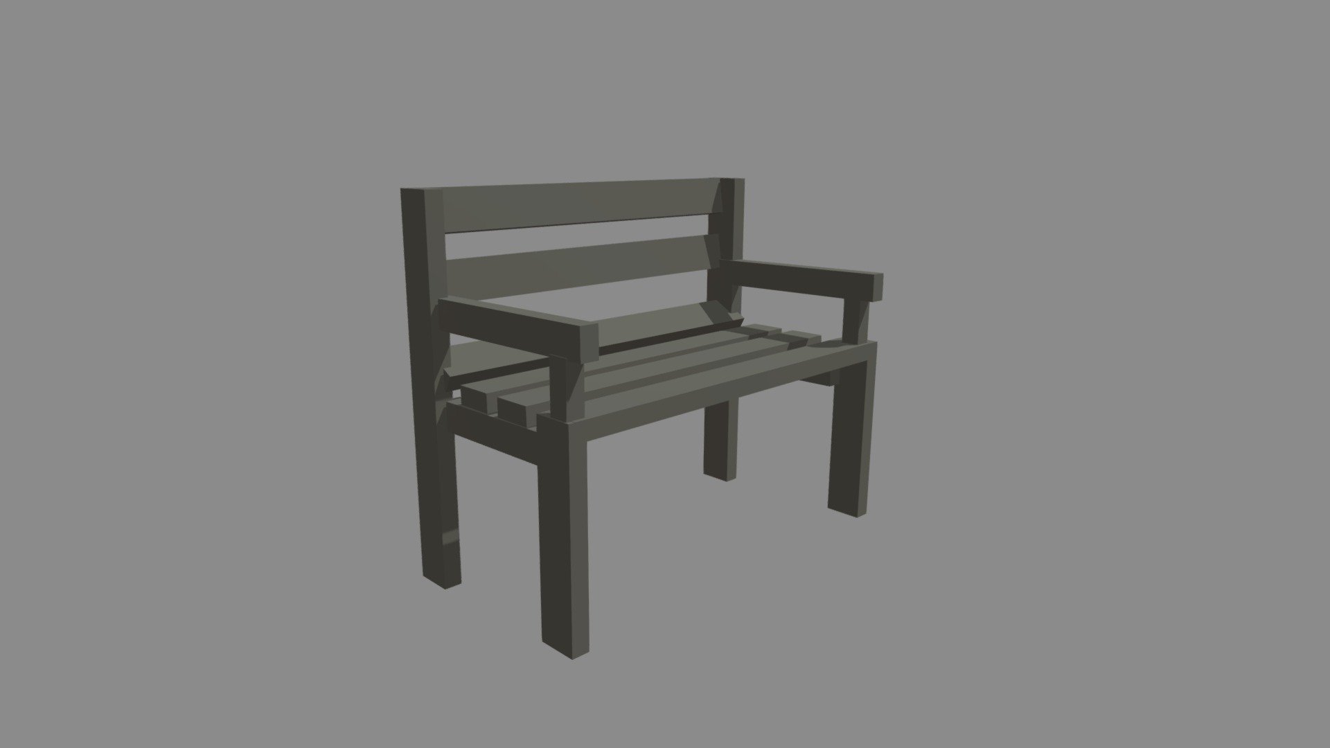 Bench - 3D model by HeartlessToaster [b9a3251] - Sketchfab