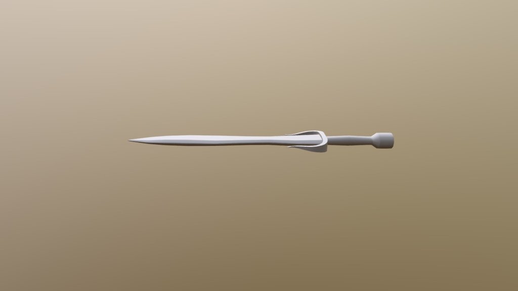 First Sword complete - 3D model by pennertoad [b9a49ac] - Sketchfab