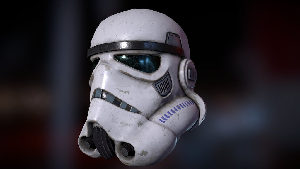 StormTrooper Helmet - 3D model by harricool [b9a5054] - Sketchfab