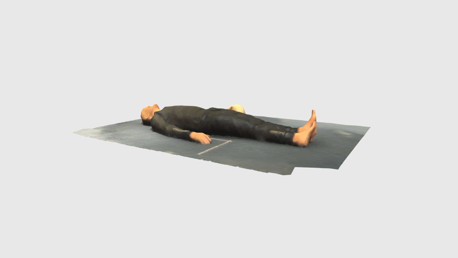 Full Body CPR Training Model with Skull - 3D model by Nevcan Uludas ...