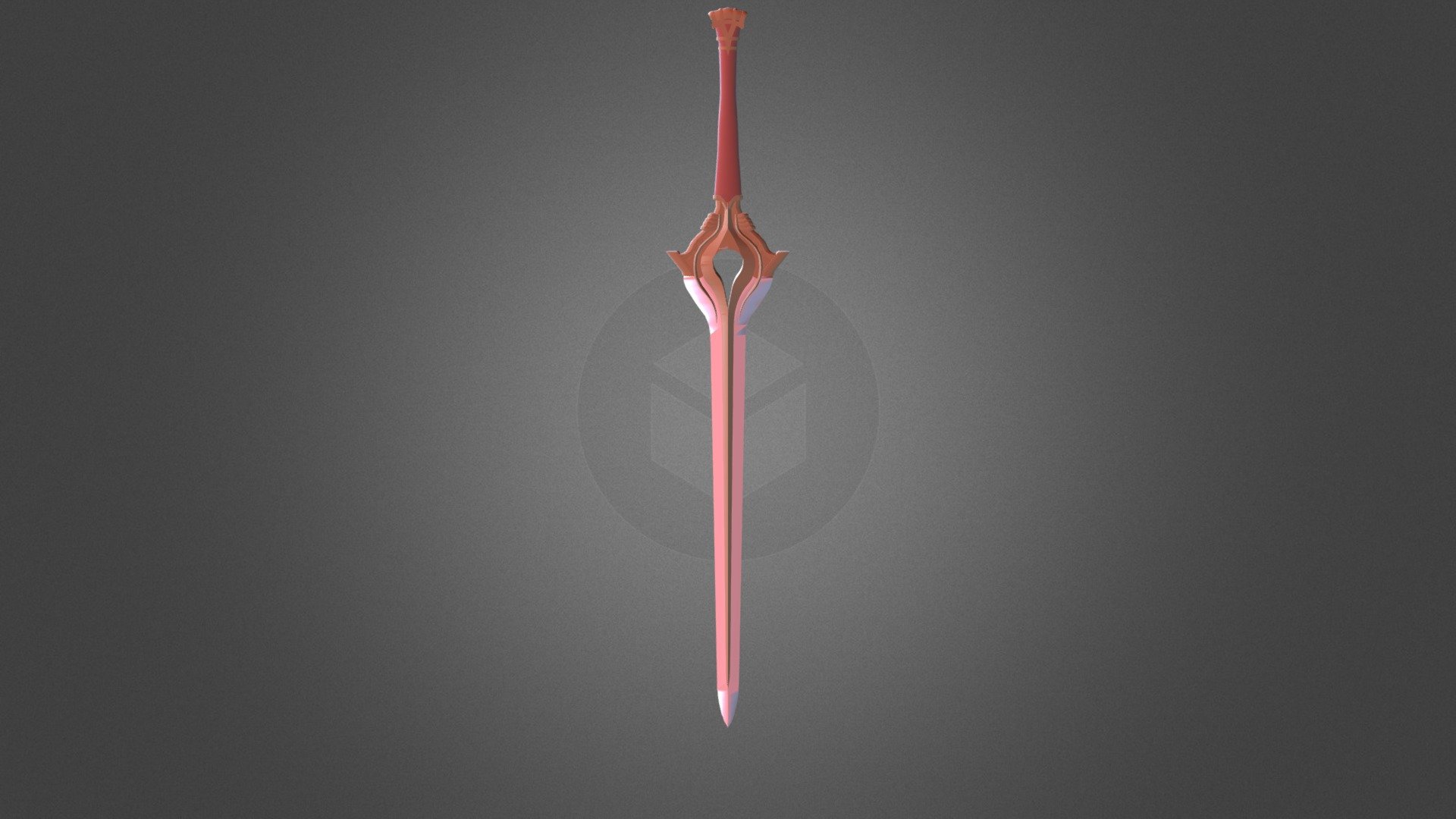 Sword (Fire Emblem Awakening Falchion) - 3D model by Shiningscyther ...
