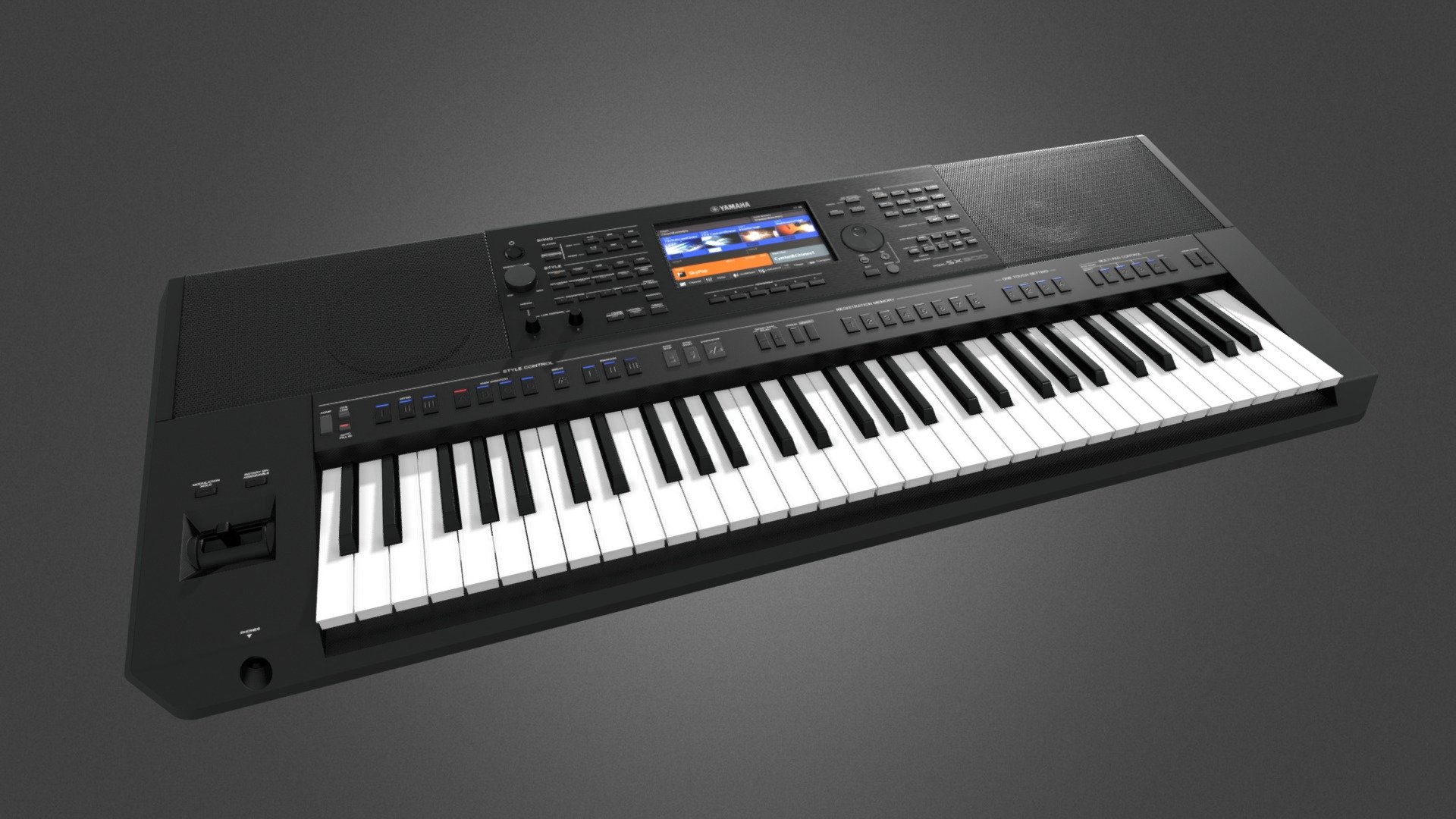 Yamaha_psr-SX900 - Buy Royalty Free 3D model by Jajji3D (@Nuriddin ...