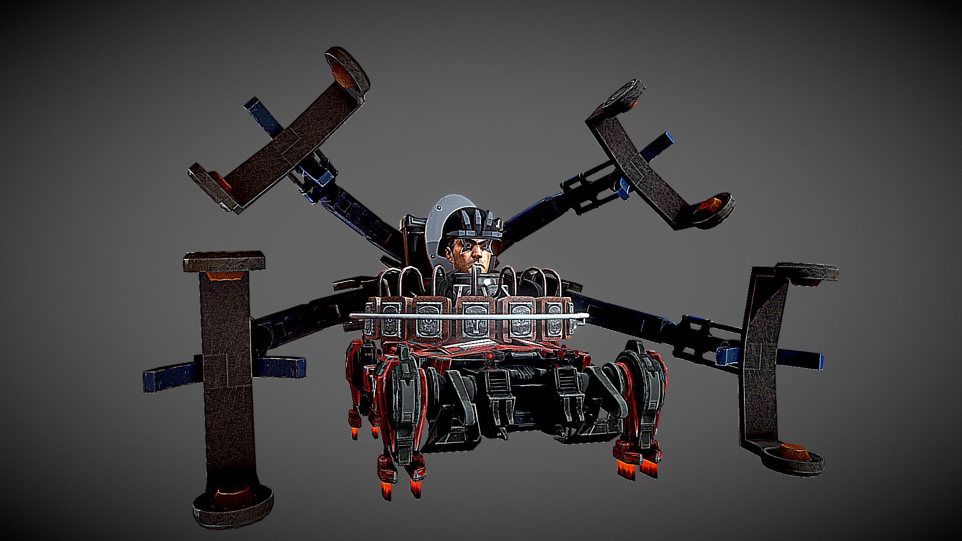 Astro detainer [SKBT:darkzone] - Download Free 3D model by photon (that ...