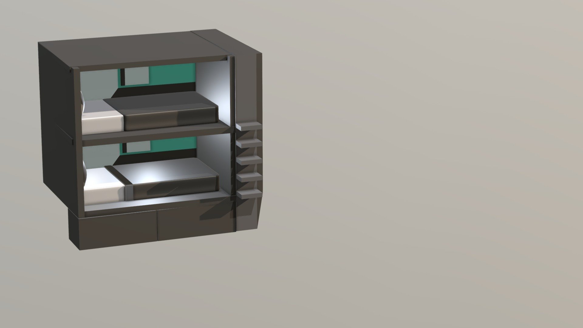 Sleeping Pods - 3D model by GabrielDorin [b9ad8d3] - Sketchfab