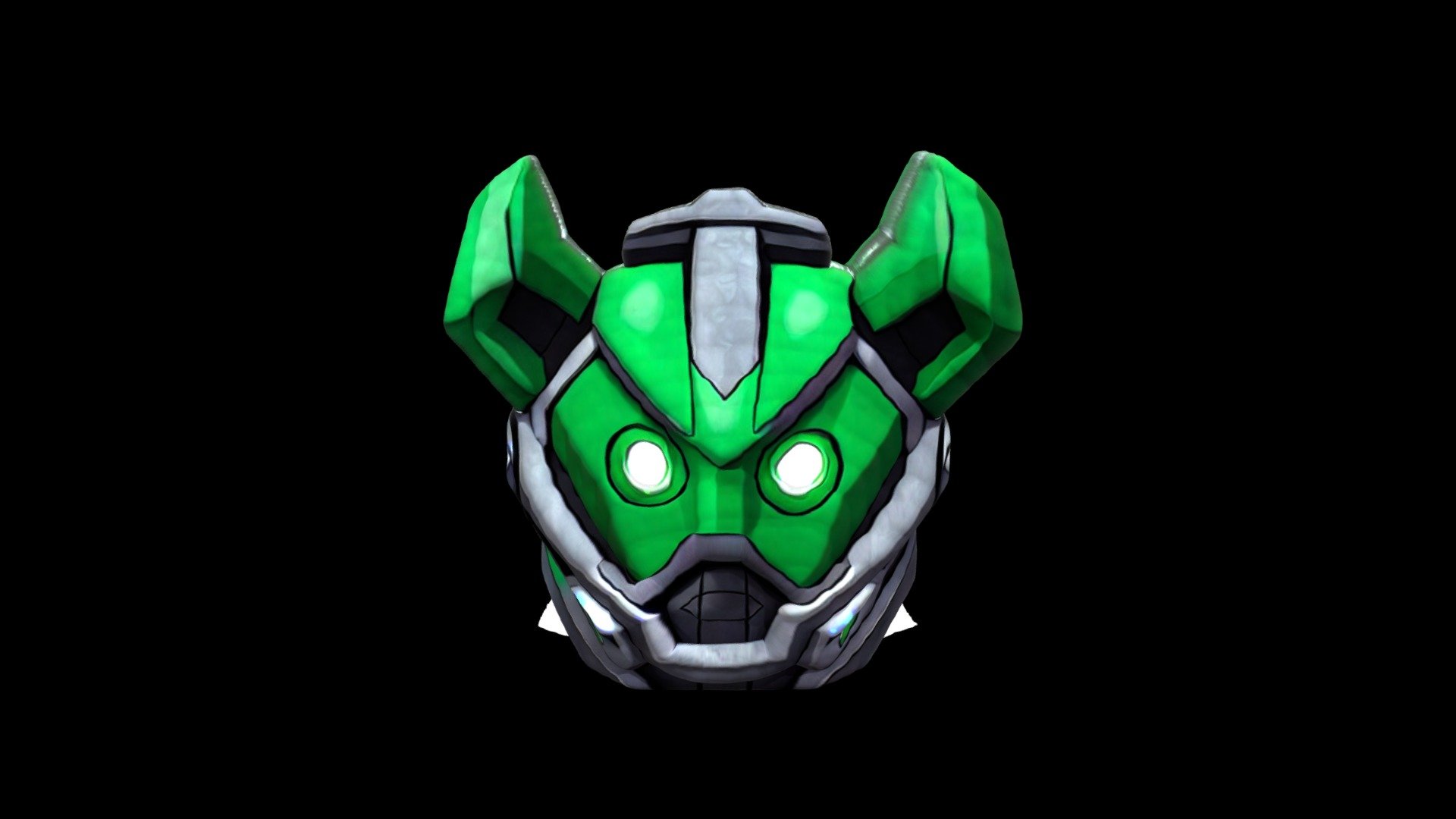 Helmet Mask Robot Cartoon 1005 - Download Free 3D model by klrxyz ...