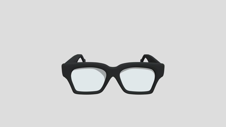 Eyeglasses 3D models - Sketchfab