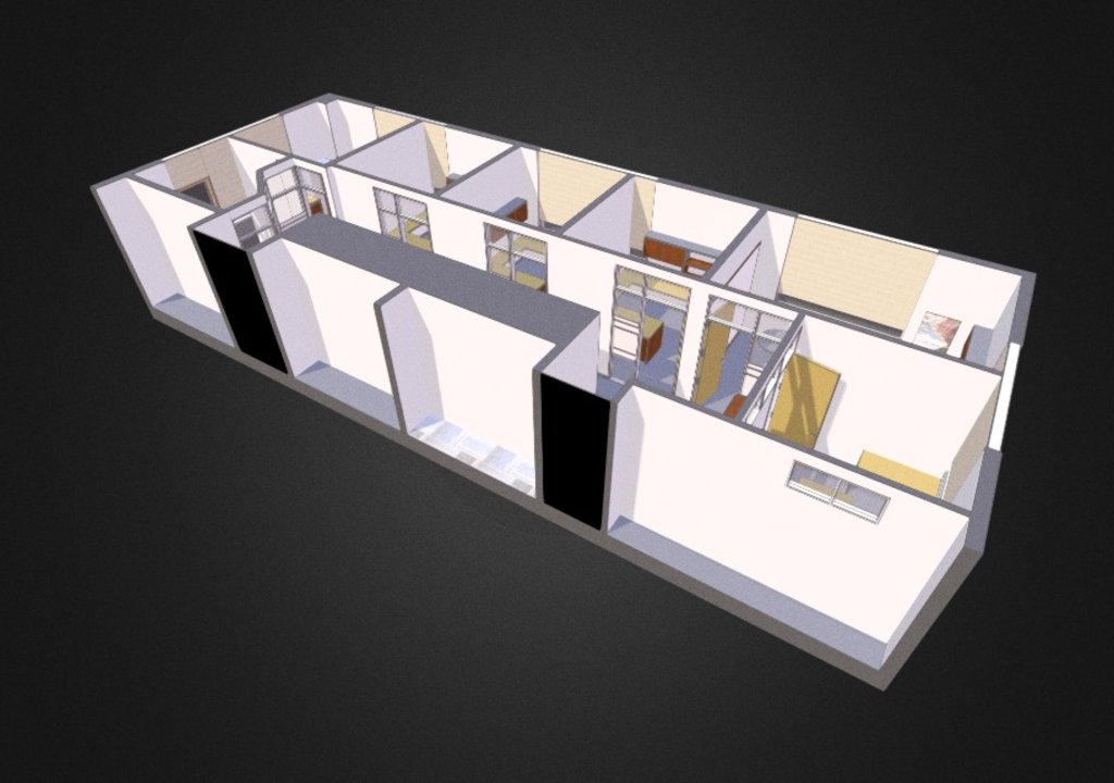 Office Remodel - 3D model by PENTA (@gattaca) [b9af0f4] - Sketchfab