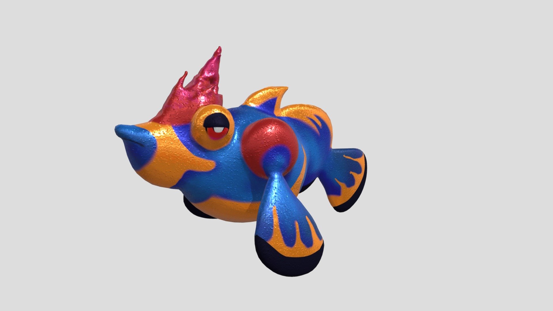 fishy - 3D model by Alex Løken (@clipglitch) [b9af593] - Sketchfab