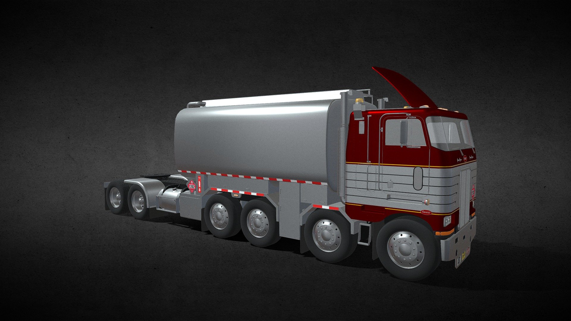 Peterbilt 362 DROM - 3D model by bansheewoj [b9b054c] - Sketchfab
