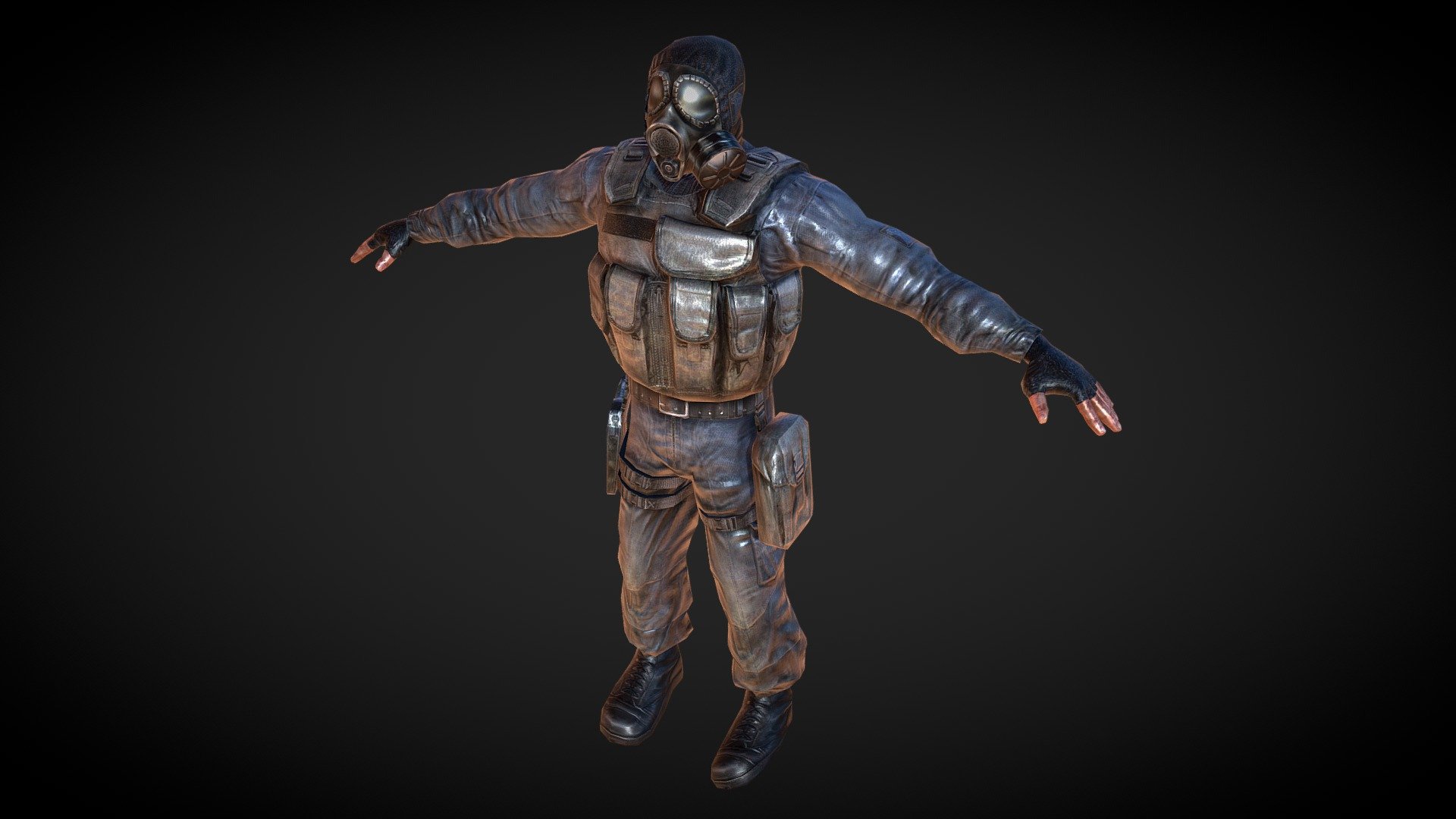 Merc 05 - Download Free 3D model by 3D MODELES FROM S.T.A.L.K.E.R ...
