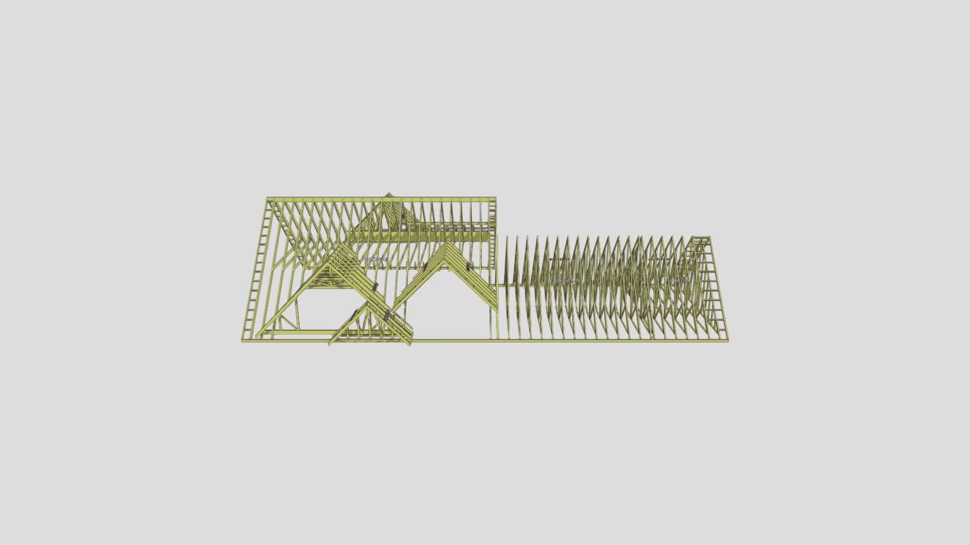 Andrew Kelly Roof Framing - 3D model by Virtual Architec LLC ...