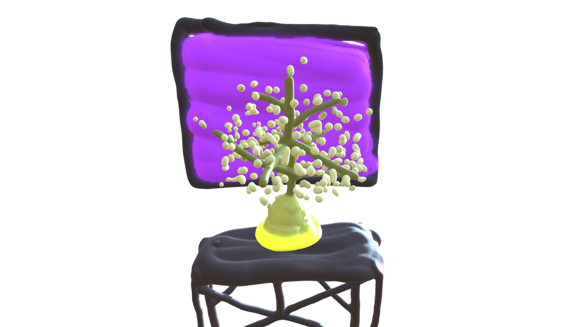 Tree On Table - 3D model by InnoLab [b9b589b] - Sketchfab