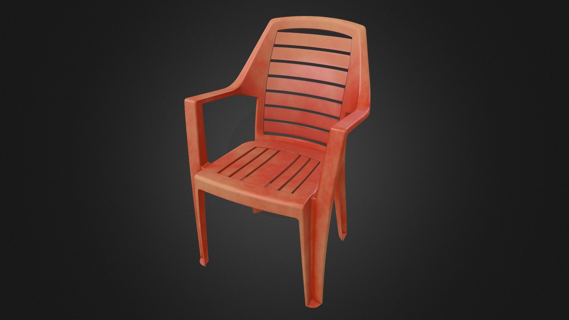 Plastic Chair - 3D model by maurvinni [b9b7a85] - Sketchfab