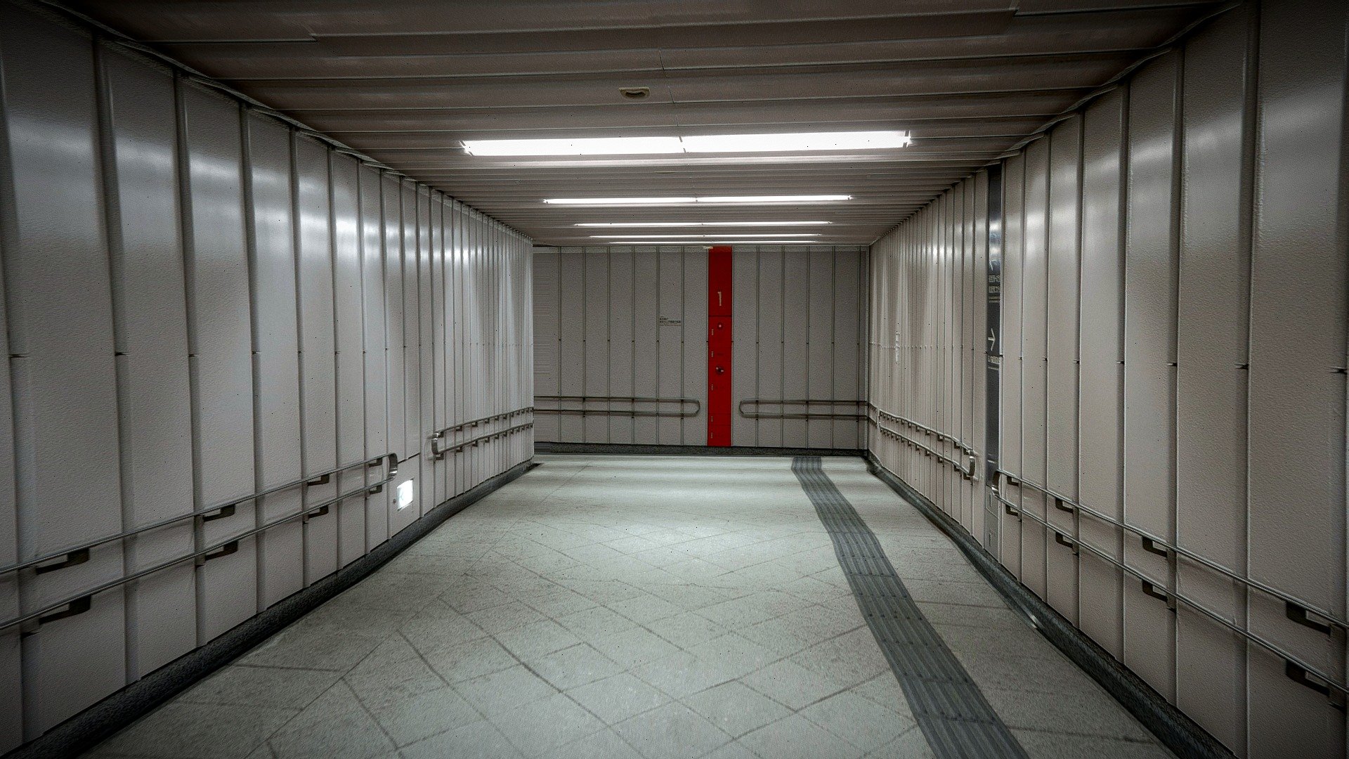 hallway-building - Download Free 3D model by Shift4cube [b9b8321] - Sketchfab