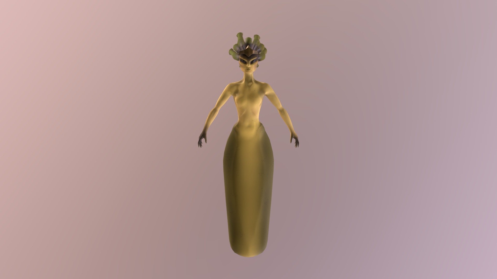 Mythical Creature_Medusa - 3D model by n9950851 [b9b884d] - Sketchfab