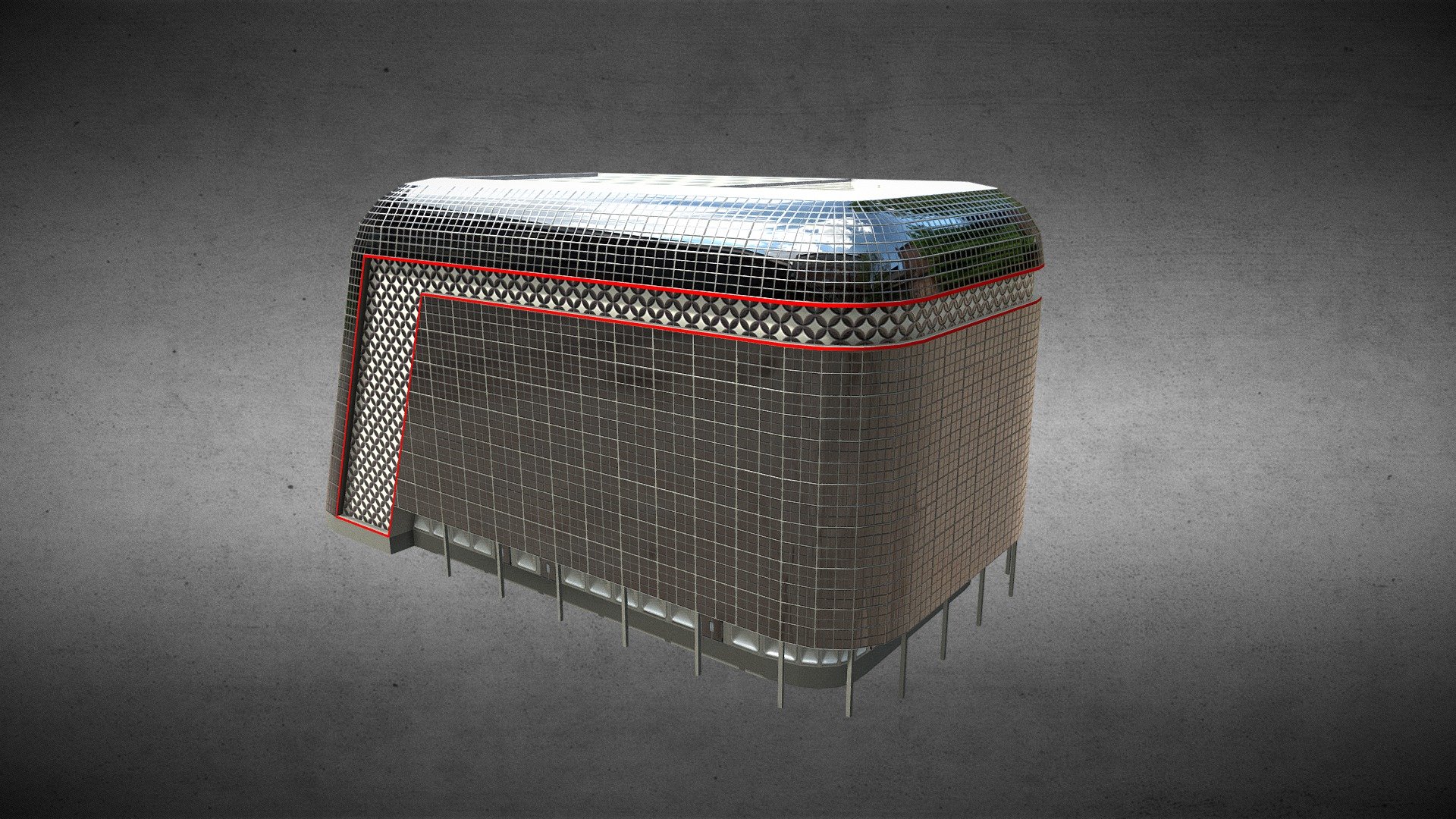 Sci-Fi building - Utopia 6 - Buy Royalty Free 3D model by luminou_CS ...