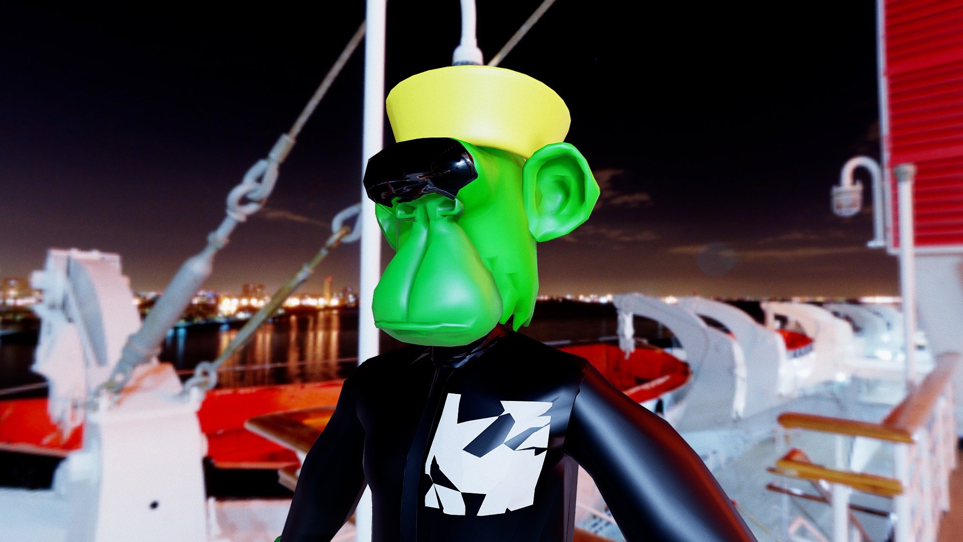 fisherman pepe - 3D model by Aanti.Complacency [b9b934a] - Sketchfab