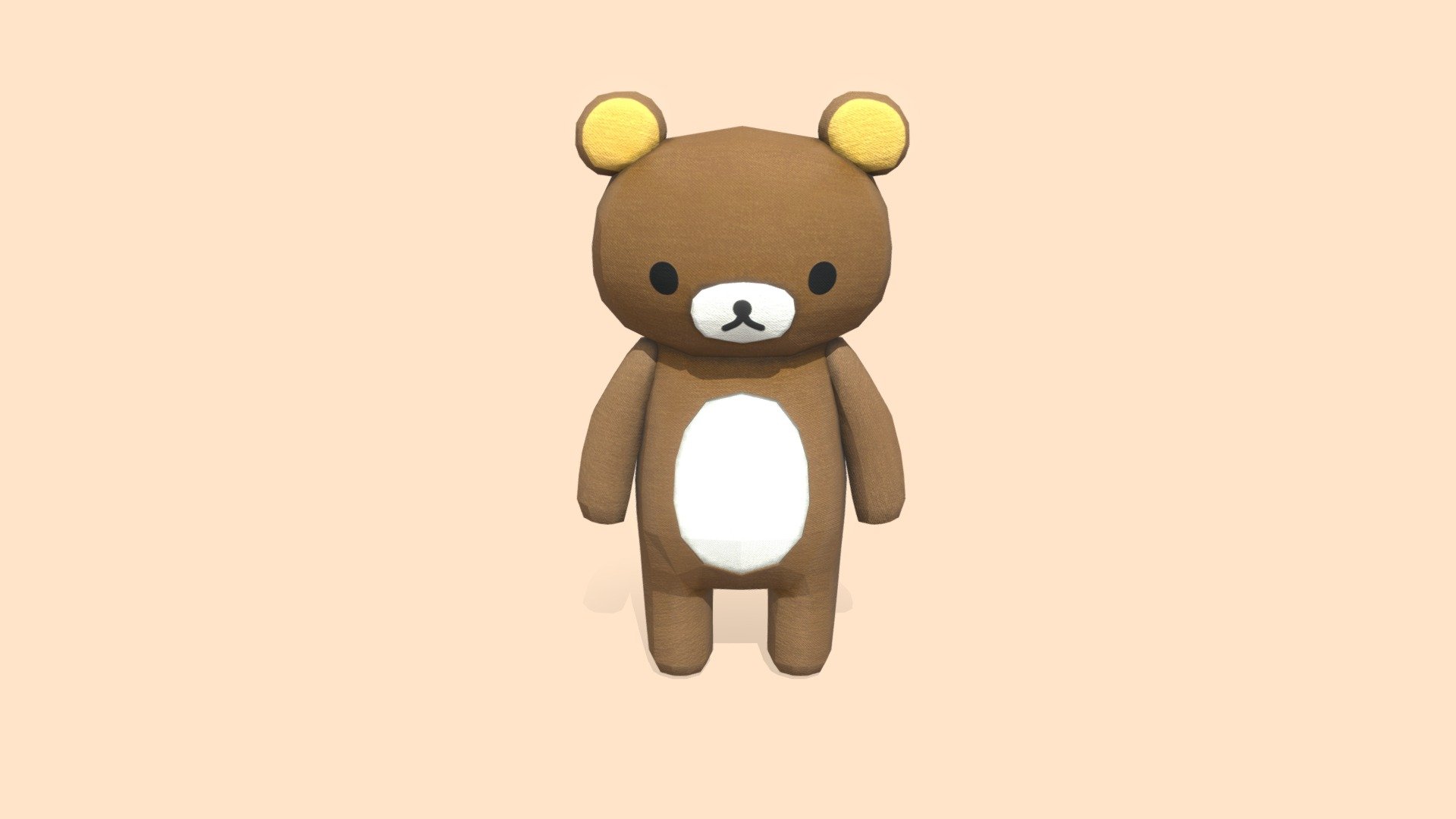 Rilakkuma fanart - 3D model by NatalieTeo [b9b9fcc] - Sketchfab