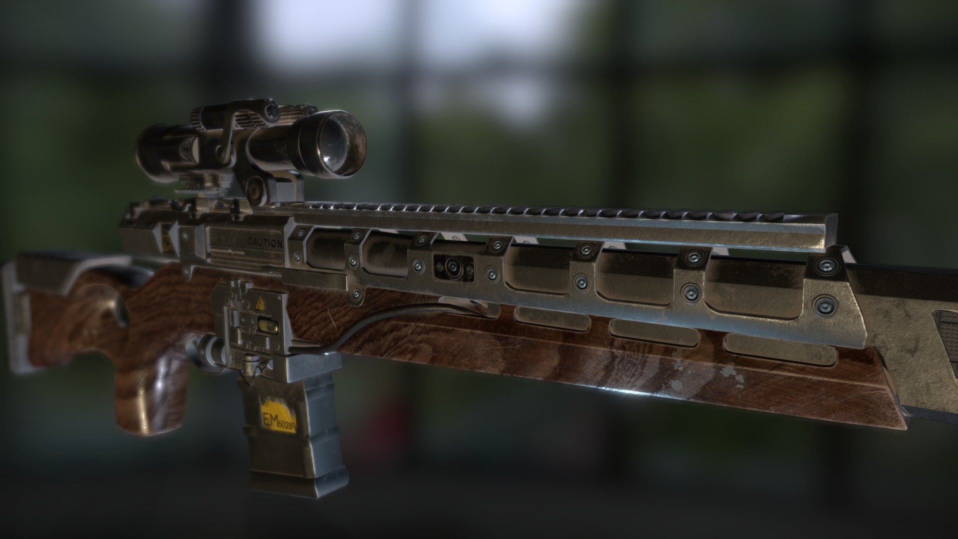 Hero Prop Sniper - 3D model by maxcavun [b9ba261] - Sketchfab