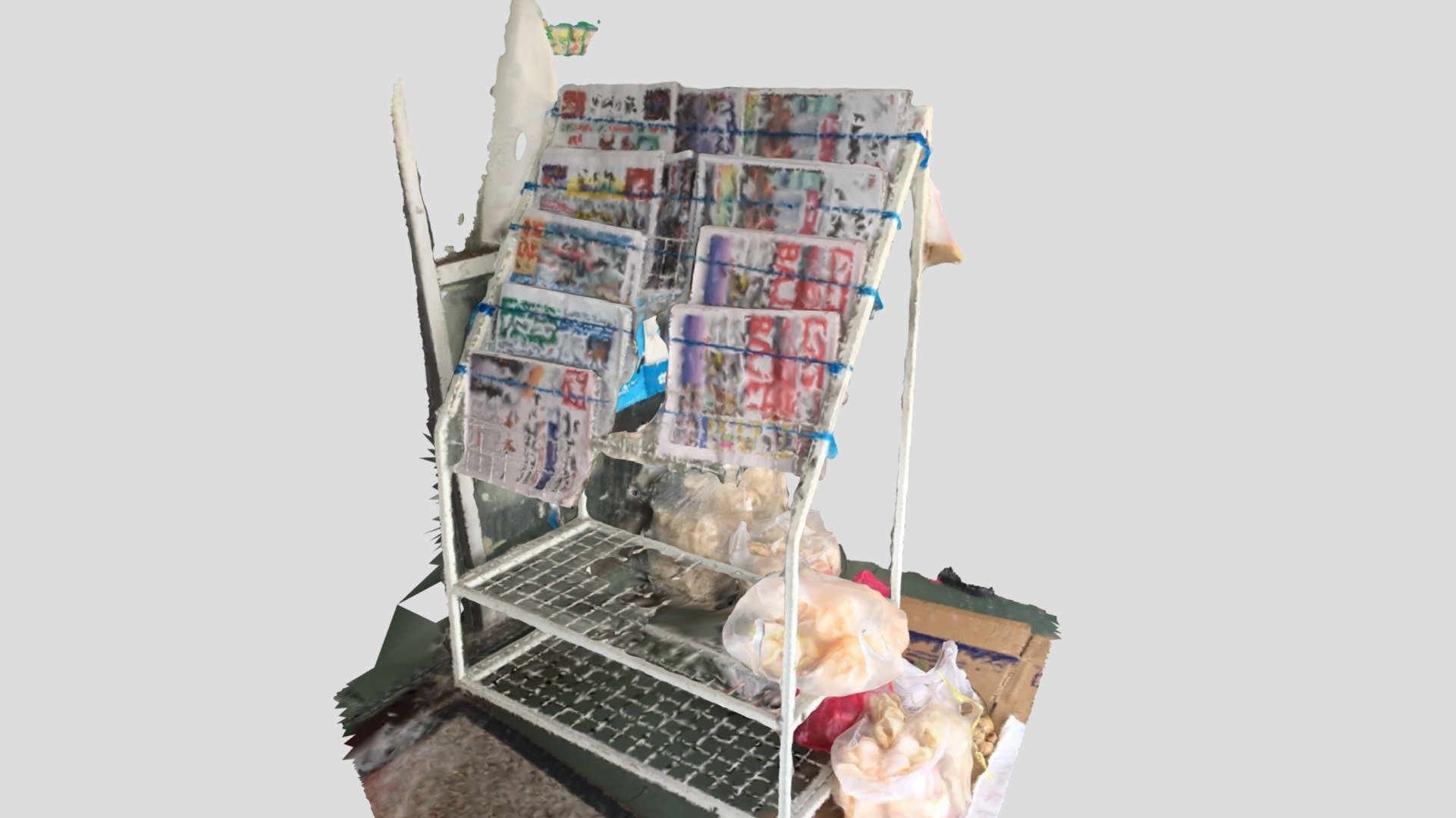 Newspaper stand - Download Free 3D model by maranello55 [b9ba2fd ...