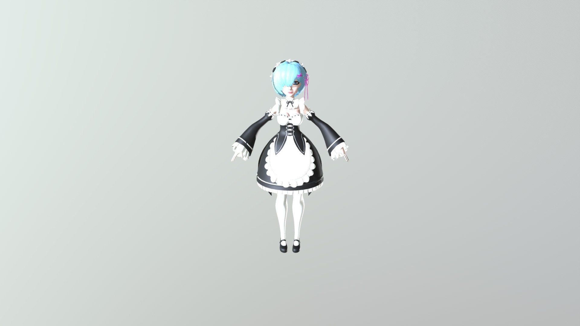 Realistic Rem - 3D model by assailent78 [b9bbcec] - Sketchfab