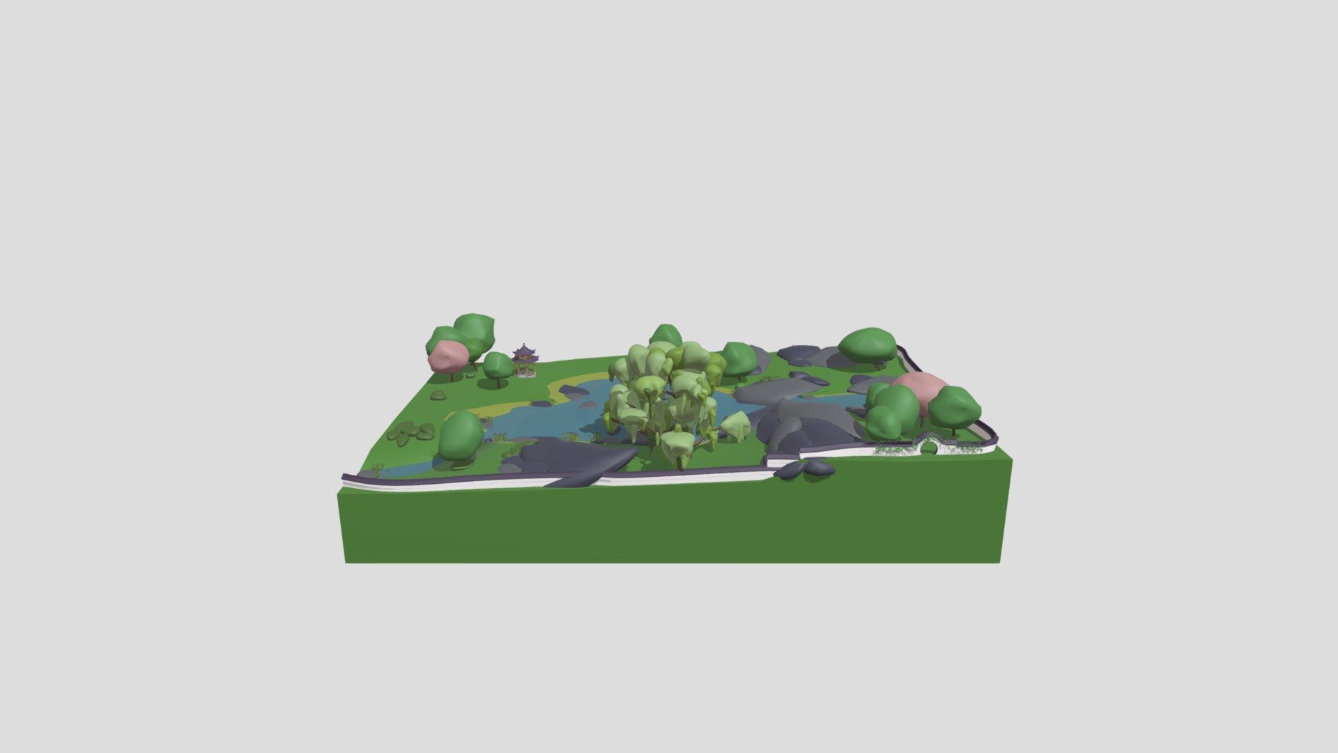 Full Garden Draft - Download Free 3D model by simanovskydmitry [b9bda57 ...