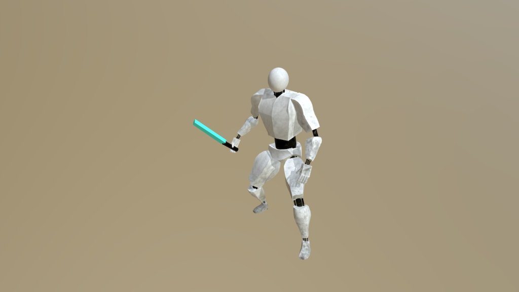 Attacking Robot - 3D model by jwehnert [b9c0518] - Sketchfab