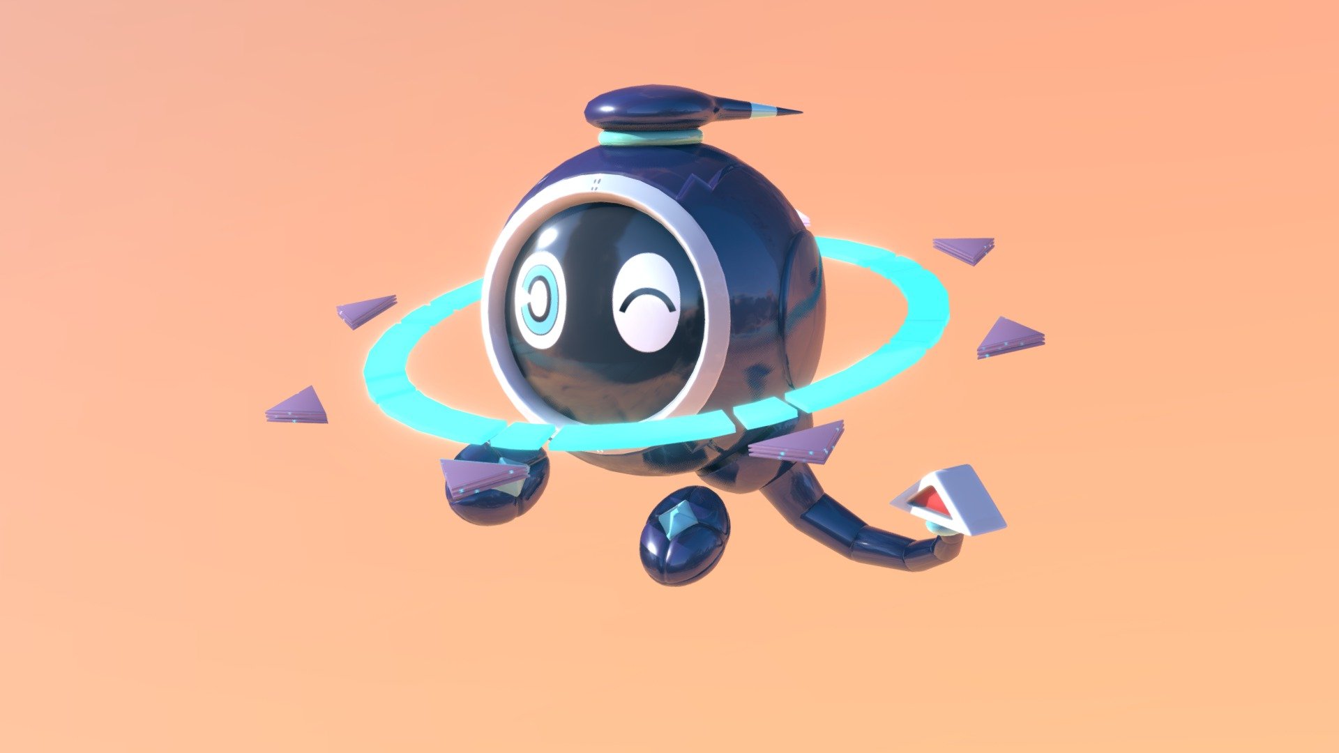 Linkuriboh - Yu-gi-oh! Vrains - Download Free 3D model by Miaru3d ...