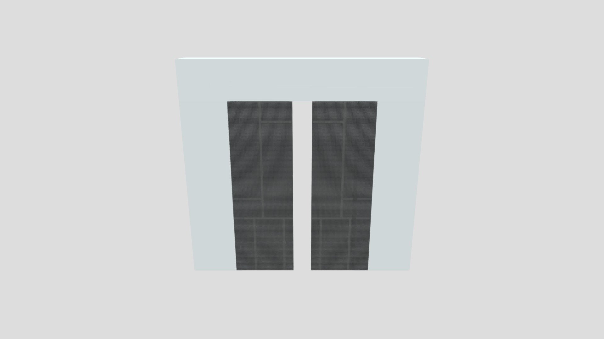 sliding door 92 AM243 Archmodel - Buy Royalty Free 3D model by ...