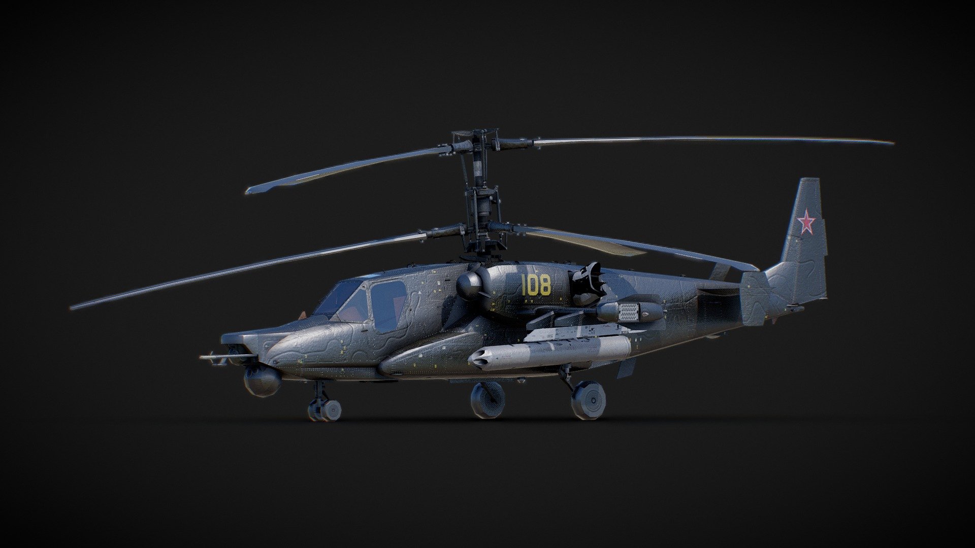 KA-50 - 3D model by valde [b9c11a7] - Sketchfab