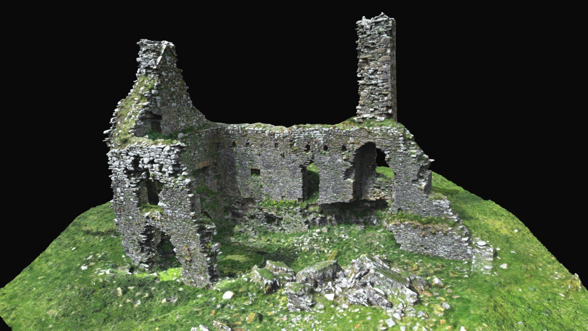 Cullahill Castle (TN034-025----) - Download Free 3D model by ...