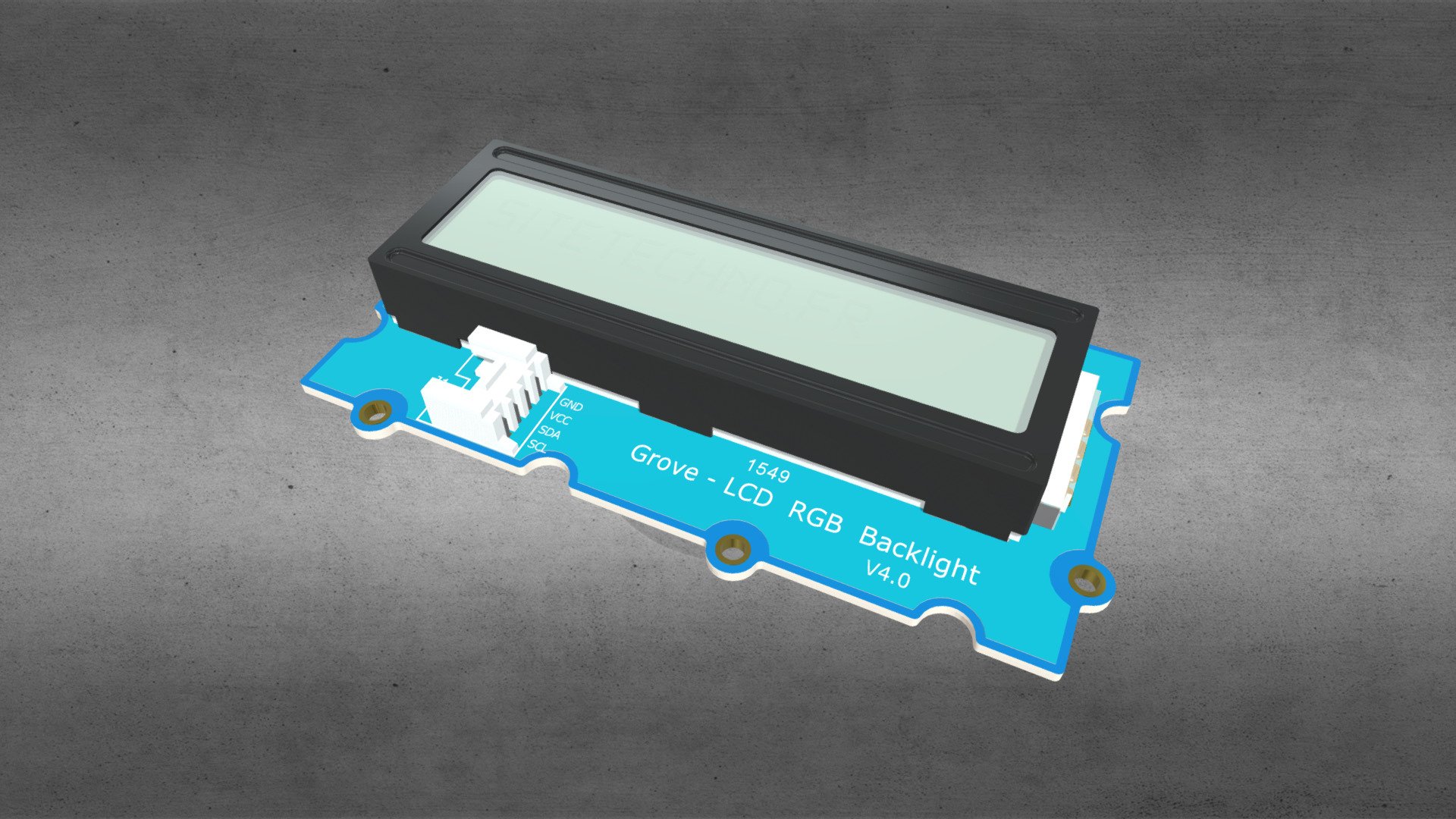 Ecran LCD RGB Backlight - 3D model by Sitetechno.fr [b9c5260] - Sketchfab
