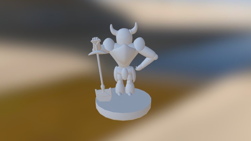shovel knight - 3D model by Lonekoopa [b9c5c17] - Sketchfab
