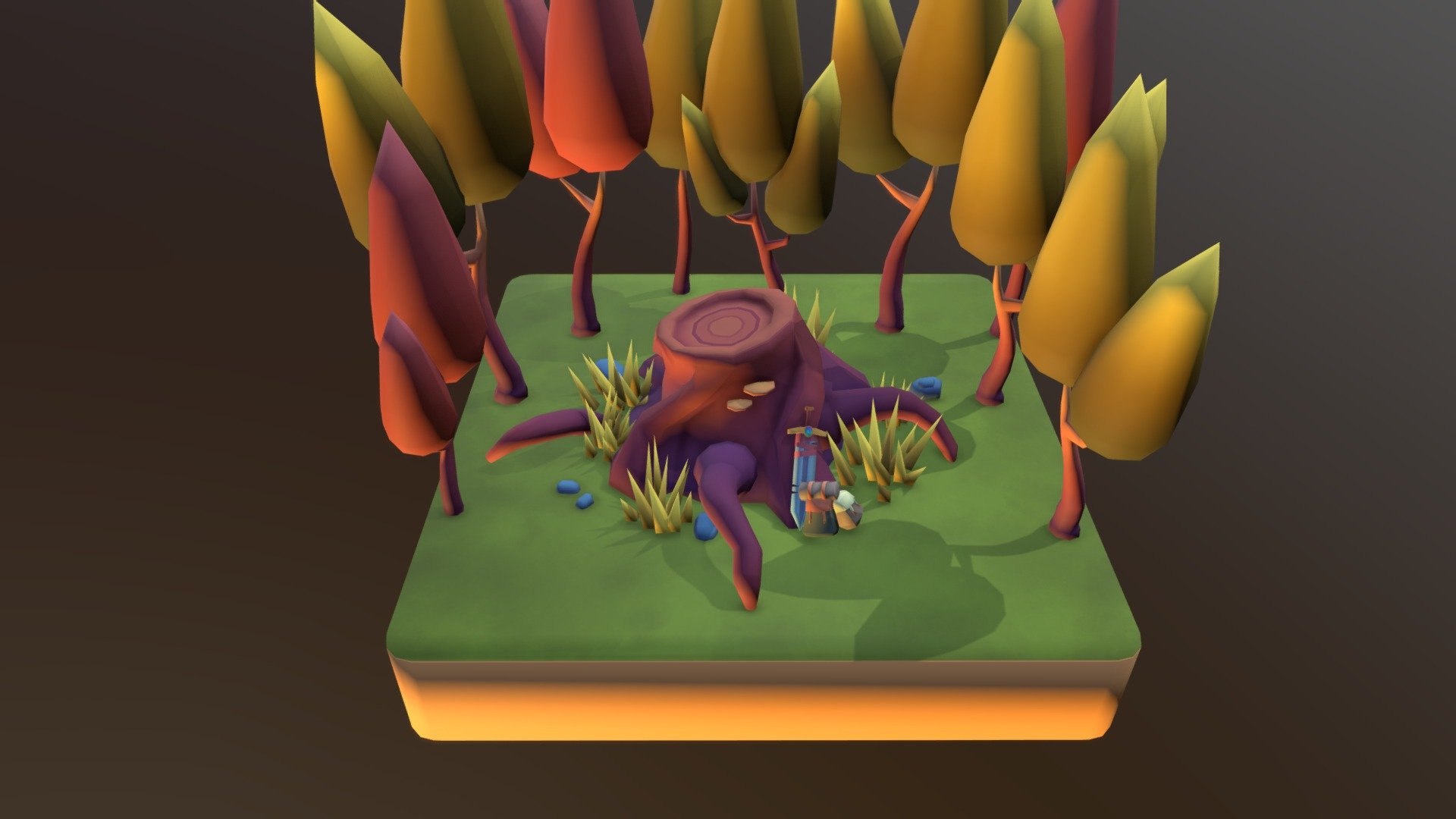 Forest Diorama - Download Free 3D model by eakka (@simonederiu ...