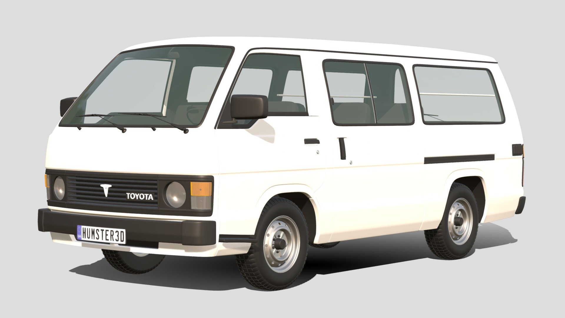 1982 Toyota Hiace Combi - Download Free 3D model by OUTPISTON [b9c6711 ...