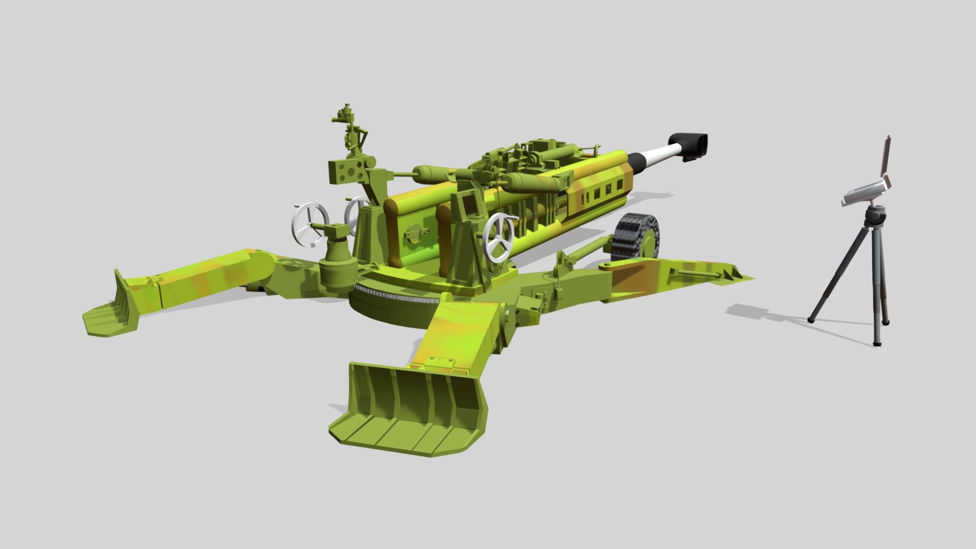 M777 HOWITZER - 3D model by arpanprajapati15 [b9c7d63] - Sketchfab
